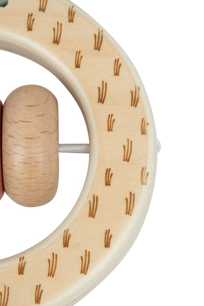 Garden of Adventures Wooden Beet Rattle