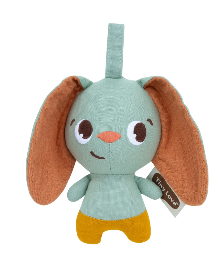 Garden of Adventures Bunny Take Along Rattle Toy
