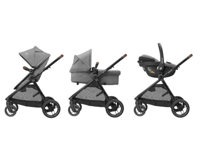 Maxi-Cosi Zelia S Trio - Complete 3-in-1 travel system from birth up to ...